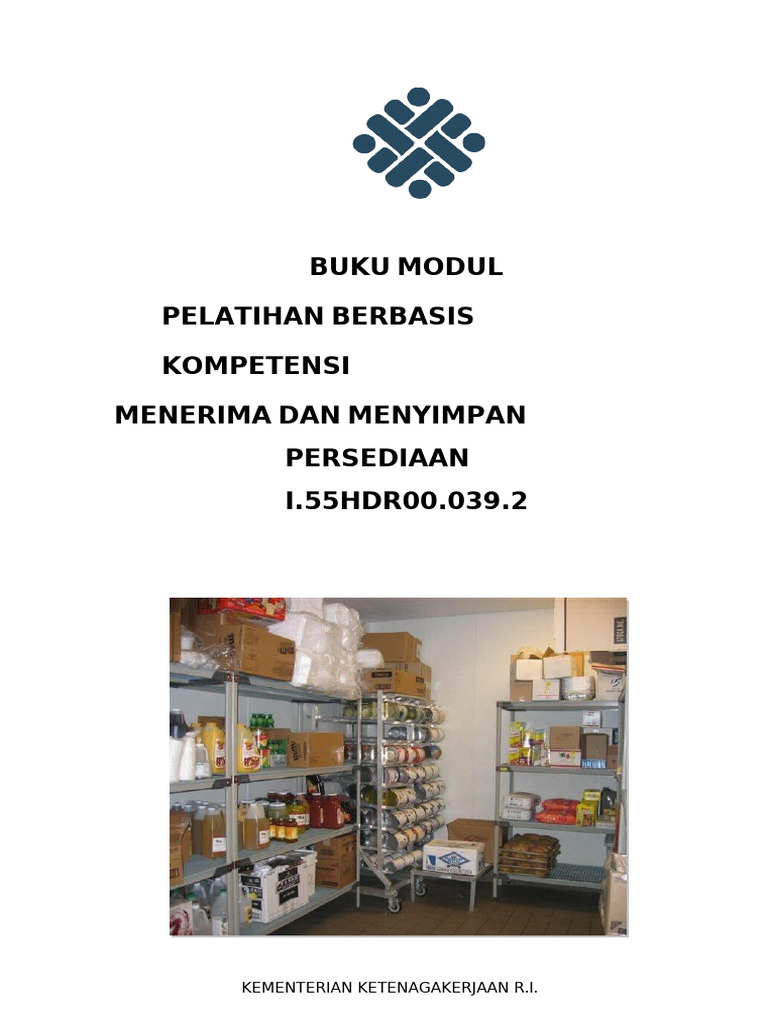 Buku Modul Menerima Dan Menyimpan Persediaan - Rev 030119 | PDF