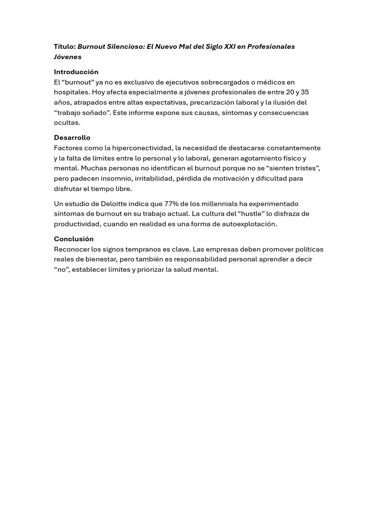 Burnout y Deams - by Salv | PDF