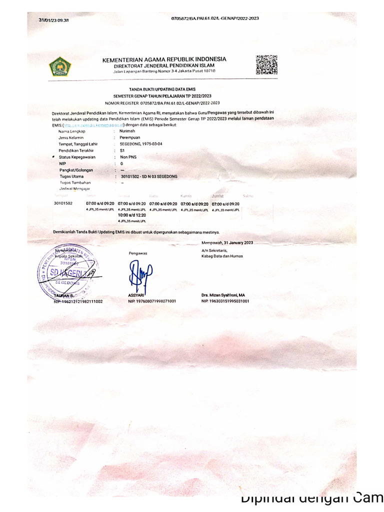 Emis Pendis 2023 | PDF