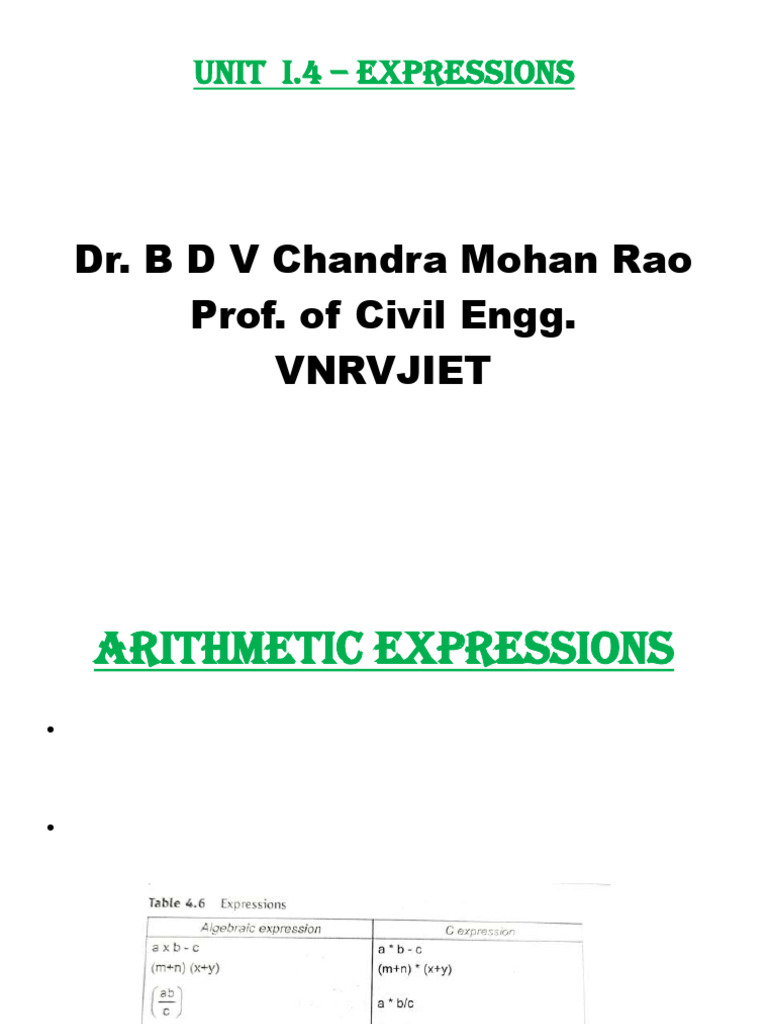 CPDS - Unit I.4 | PDF