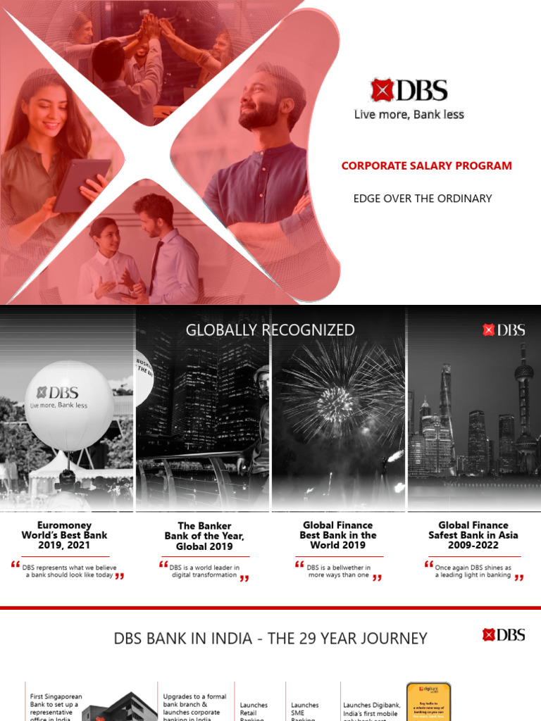 DBS Corporate Salary Account Benefits | PDF | Debit Card | Visa Inc.