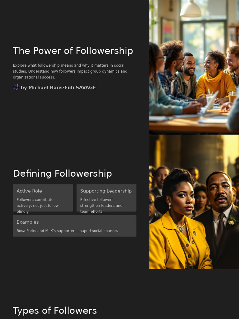 Understanding Followership's Impact | PDF | Critical Thinking | Thought