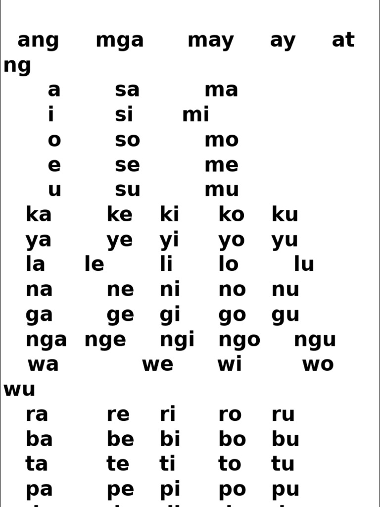Babasahin Filipino | PDF