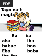 ABAKADA Pantig Examples | PDF