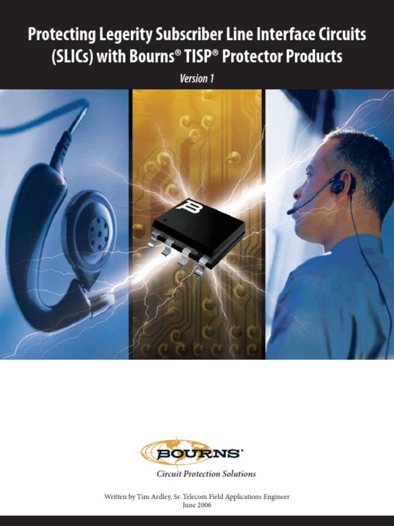 Bourns Voiceport Protection Apno | PDF | Electrical Resistance And ...