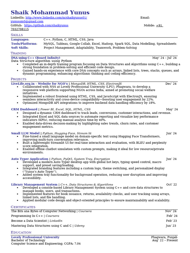 Ashutosh Recommended Format | PDF | C++ | Microsoft Excel