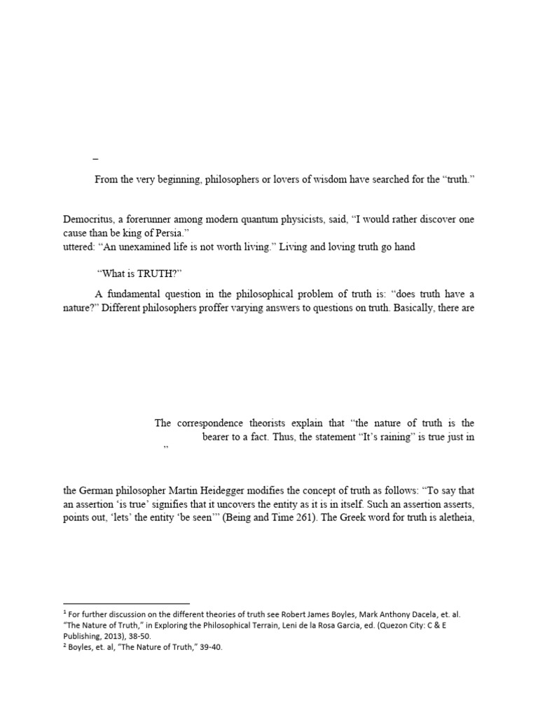 Exploring Truth in Post-Truth Philippines | PDF | Truth | Postmodernism