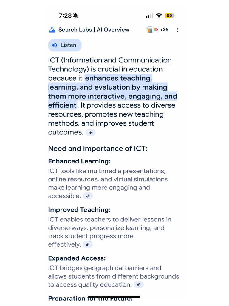 Critical Understanding of ICT | PDF