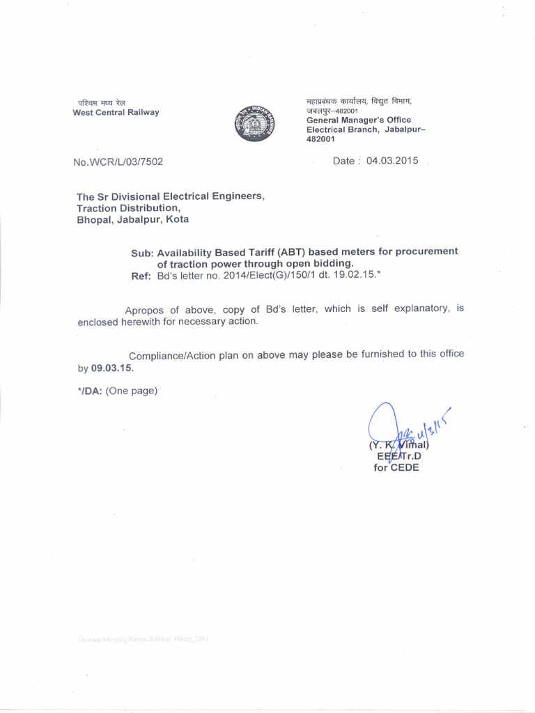 ABT Based Meter Provision | PDF