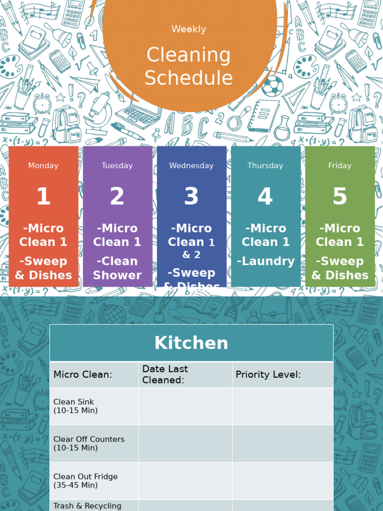 Chore Chart Calendar | PDF