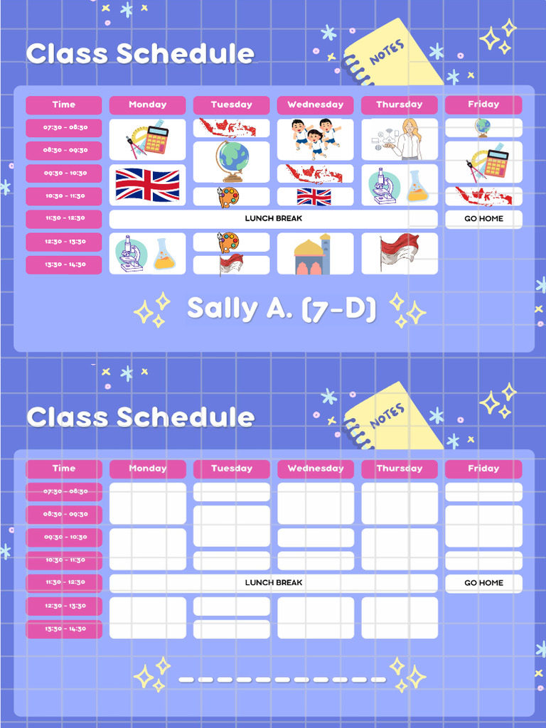 Class Schedule | PDF