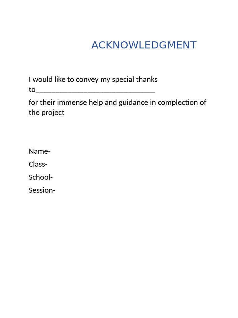Acknowledgment 12 | PDF