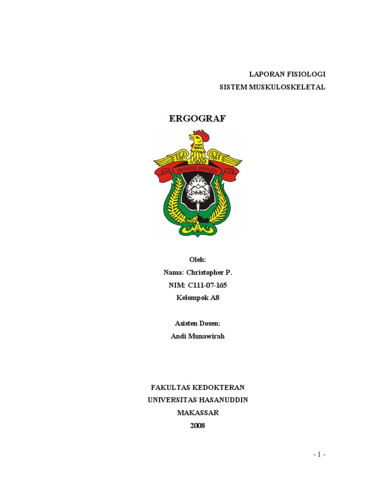 Laporan Ergograf | PDF