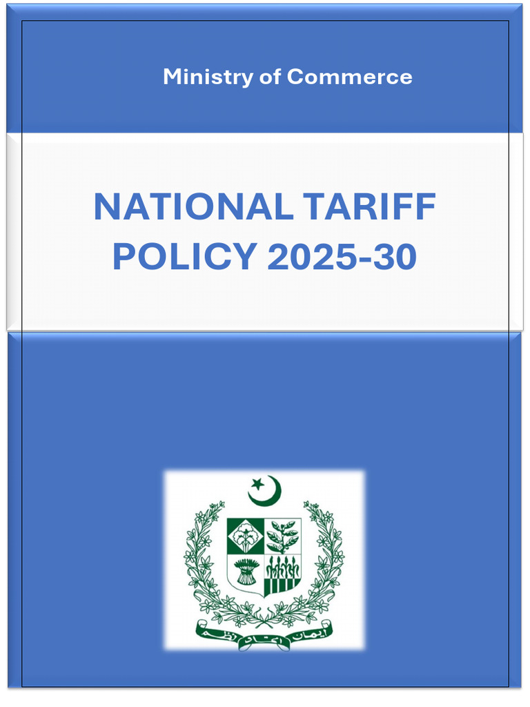 National Tariff Policy 2025-30 Overview | PDF | Tariff | Exports