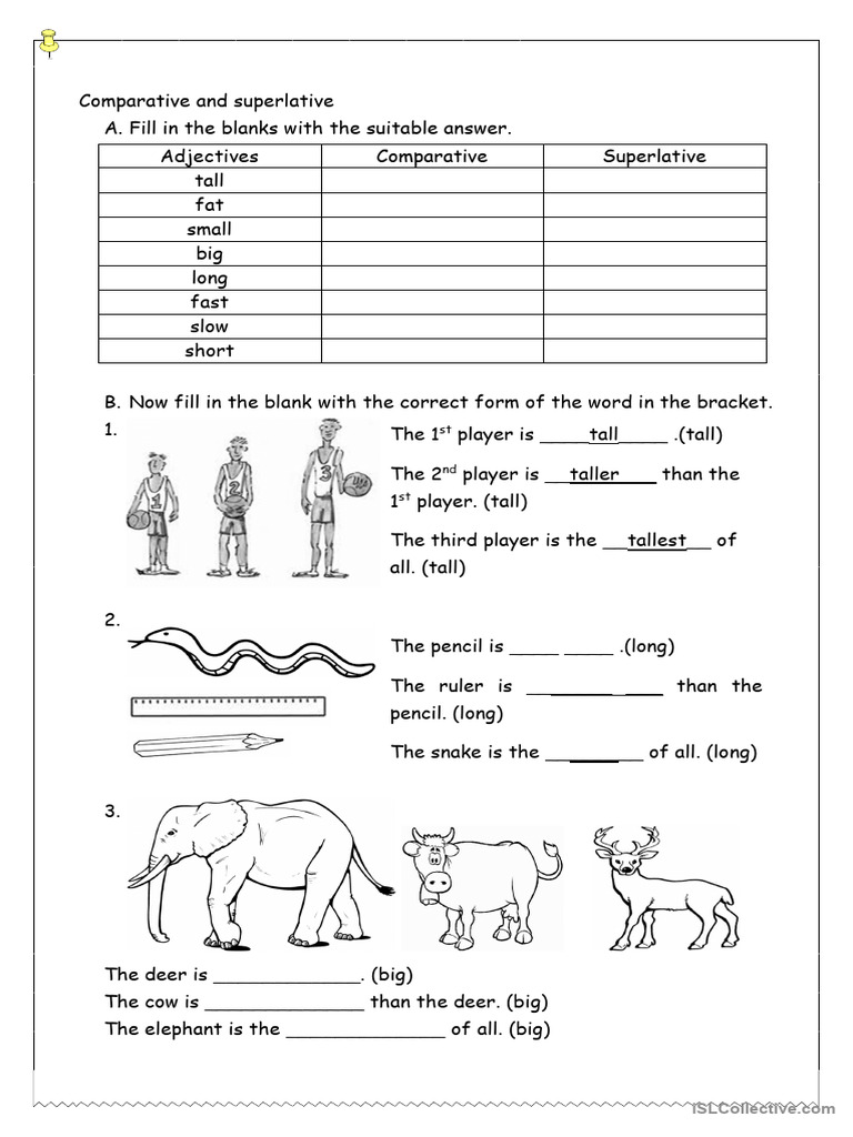 Comparative and Superlative | PDF