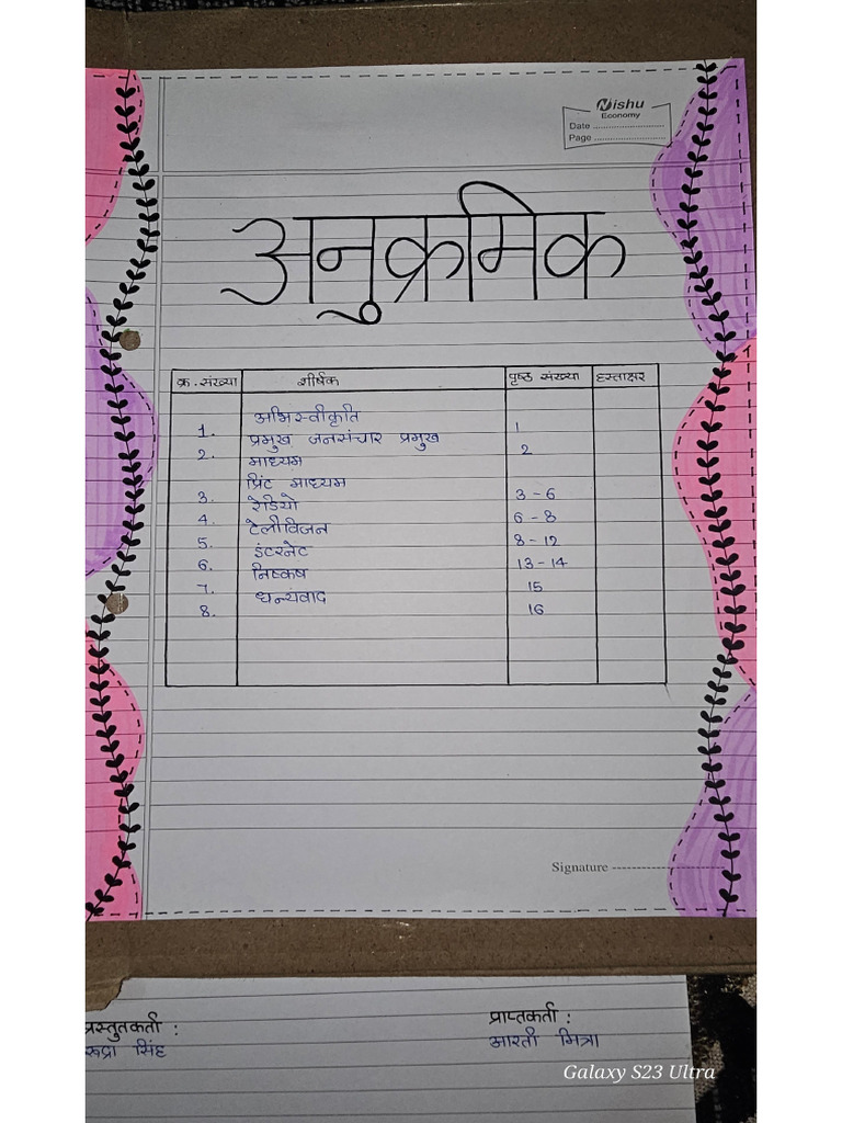 Hindi File 12th | PDF