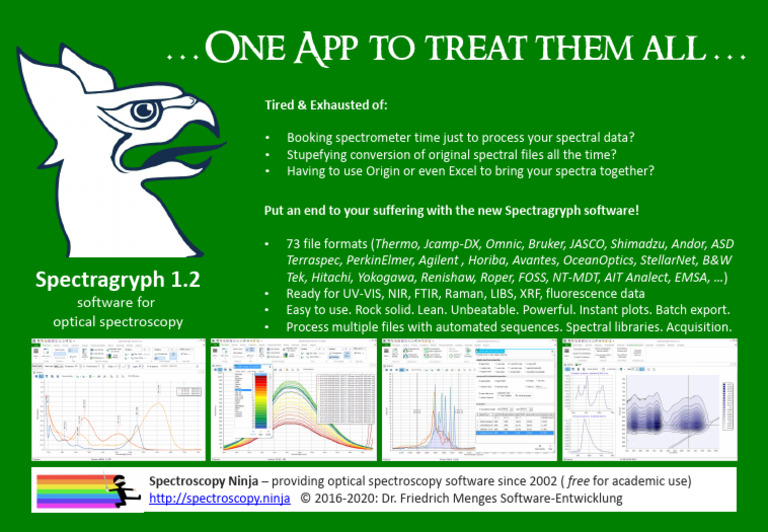 Spectragryph Announcement | PDF
