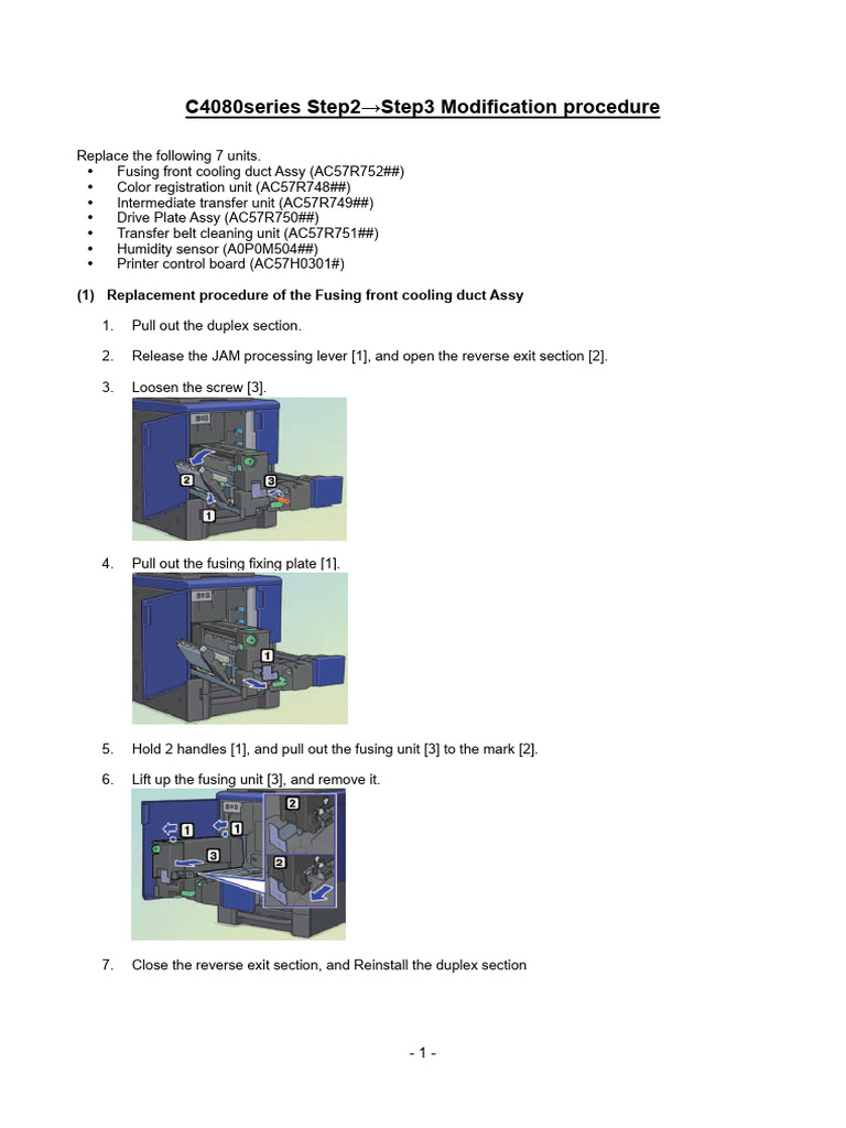 RW Step2 Step3ModificationProcedure | PDF | Propeller | Gear