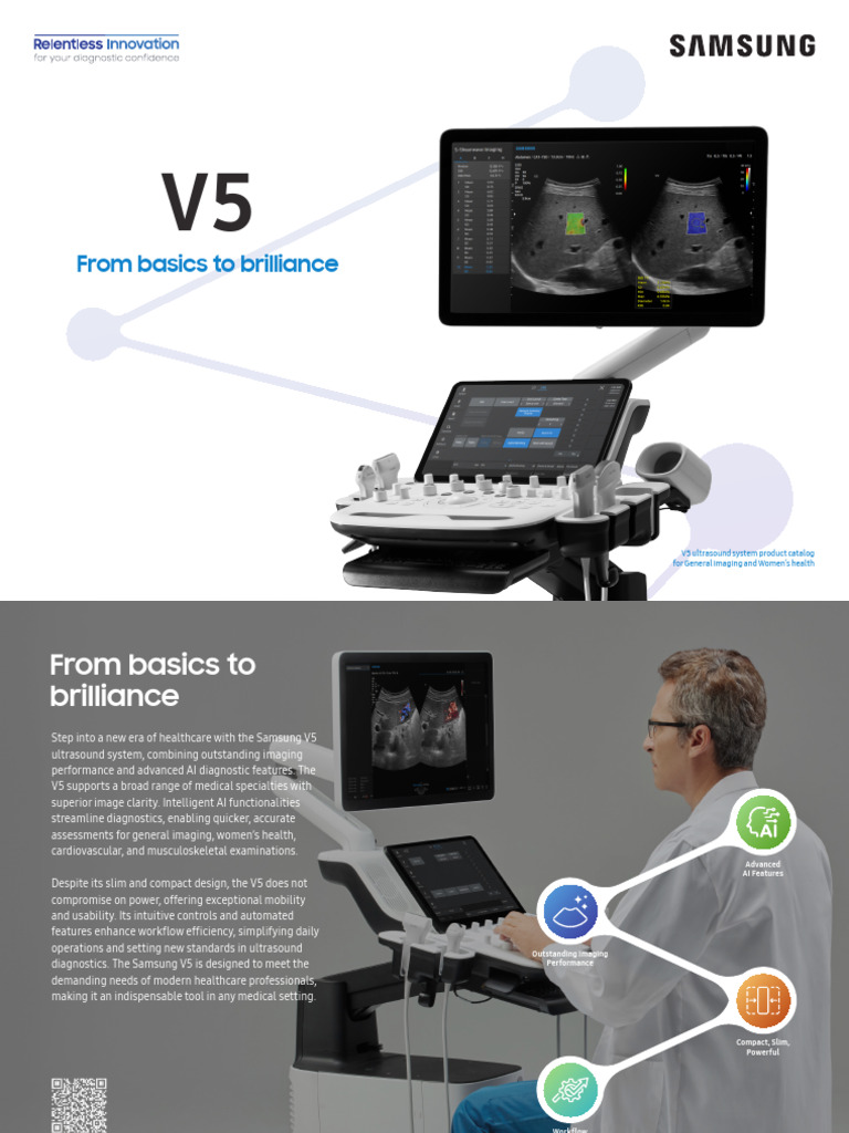 Samsung V5 Ultrasound System Overview | PDF | Medical Ultrasound ...