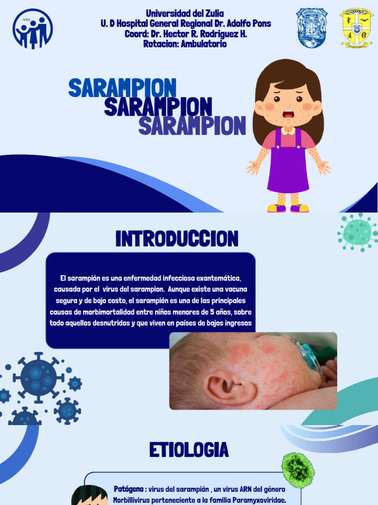 Diagnóstico del Sarampión en Niños | PDF | Sarampión | Inmunología