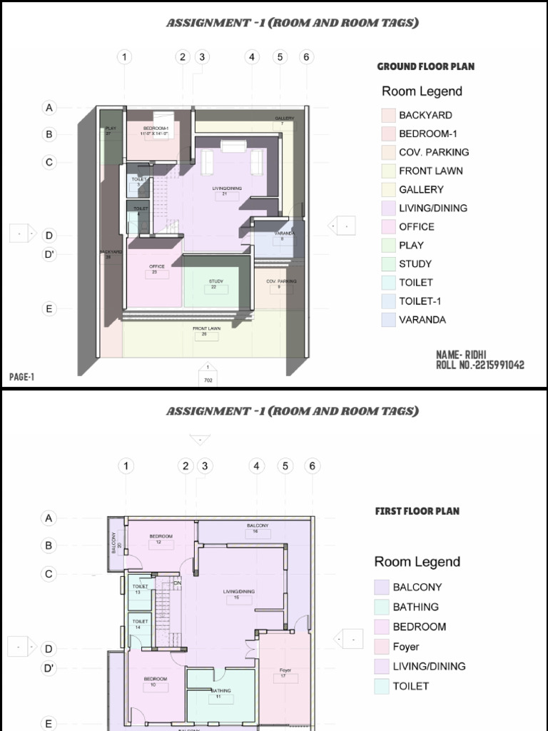 Room and Room Tags Assignment | PDF