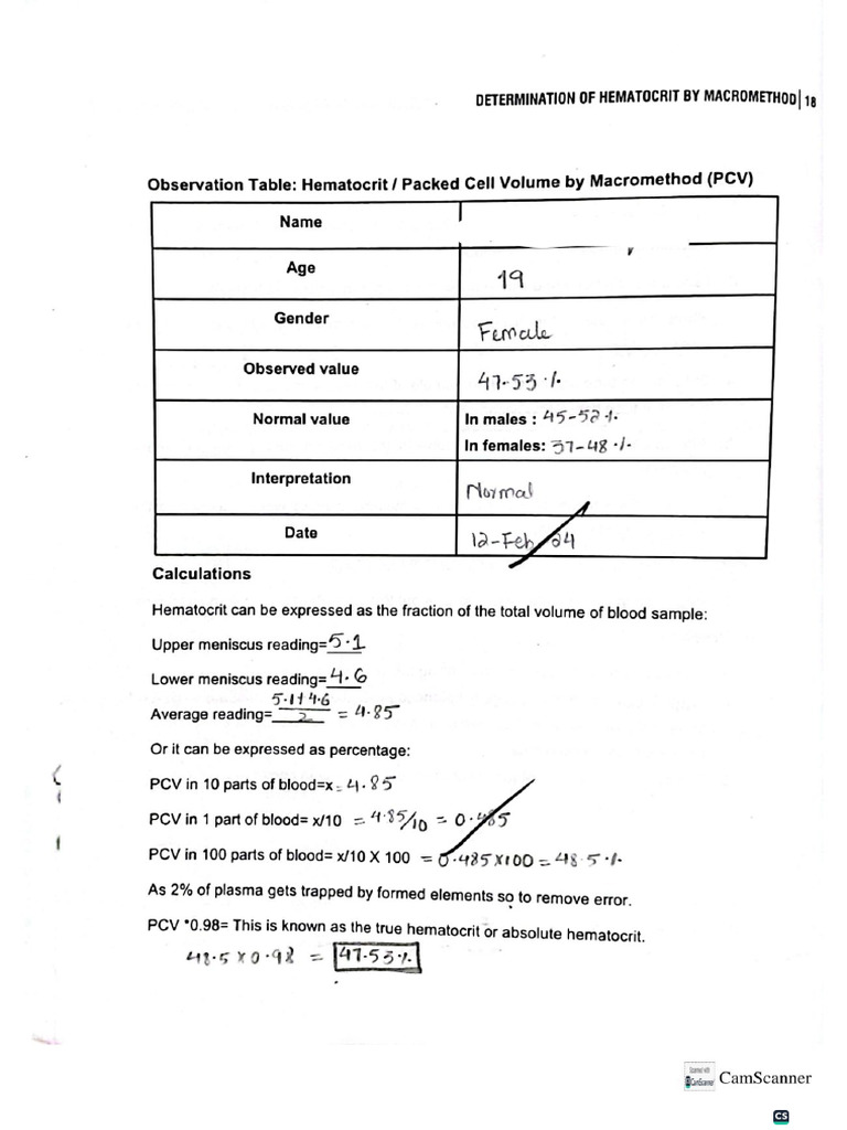 1st Year Physio Practical | PDF