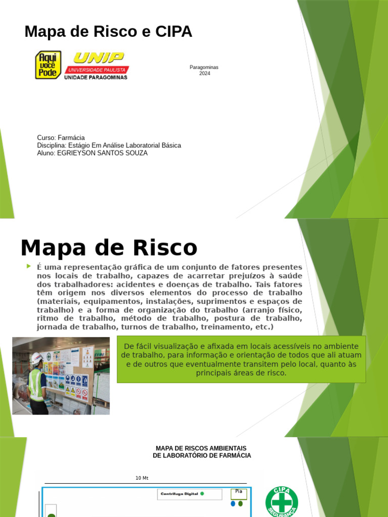 Mapa de Risco Egrieison | PDF | Laboratórios