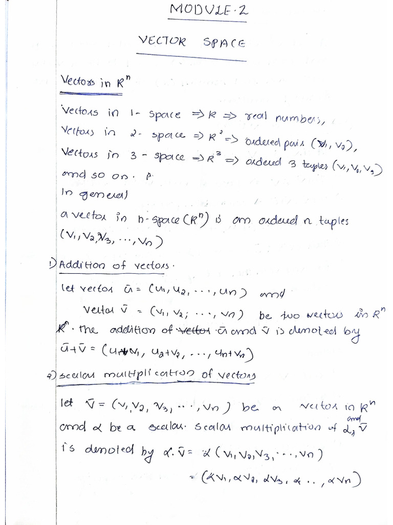 S2maths Module-2 Full Notes | PDF