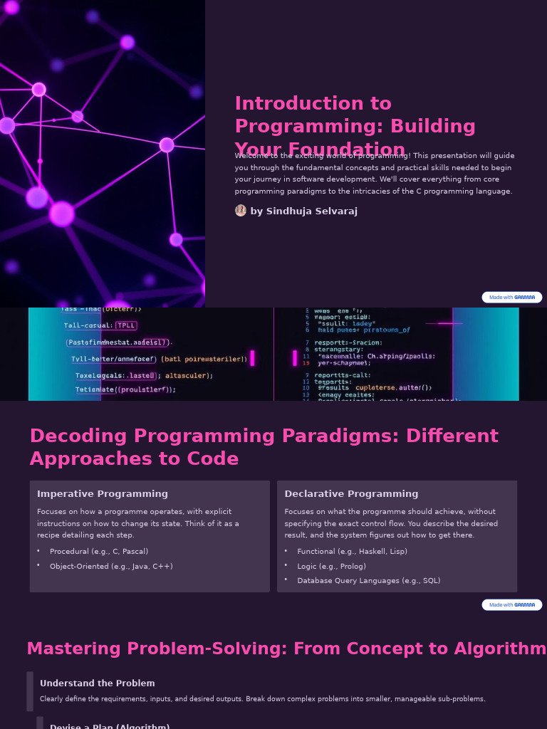 Introduction To Programming Building Your Foundation | PDF | Computer Programming | Integer ...