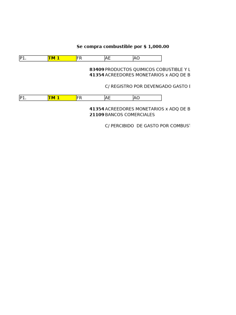 Ejemplos Conta Guber | PDF