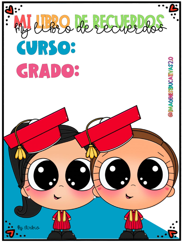 Mi Libro de Recuerdos Curso 2024 2025 PRIMARIA PDF | PDF