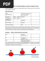 Compass Error Calculation | PDF
