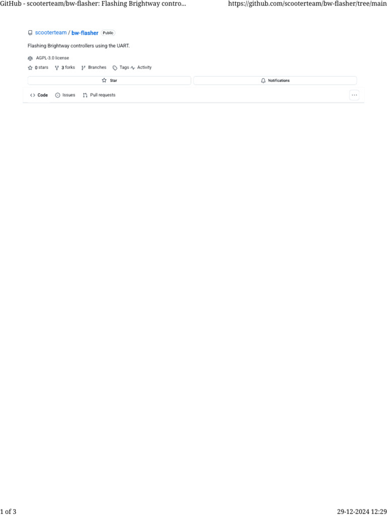 Bw-Flasher - Flashing Brightway Controllers Using The UART | PDF | Mac ...