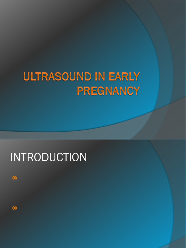 Early Pregnancy Failure | PDF | Pregnancy | Miscarriage