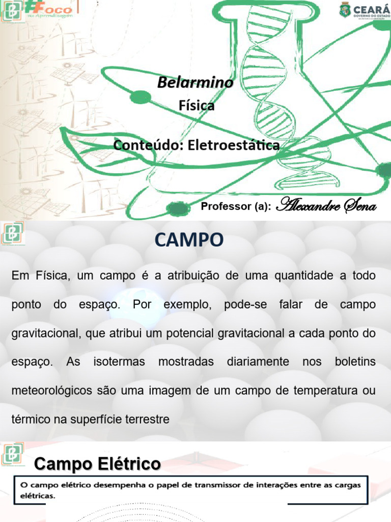 AULA 13 - Eletrostatica | PDF