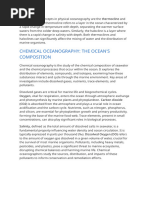 Branches of Marine Science and Key Concepts in Marine Science | PDF ...