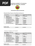 UWI St. Augustine Fee Booklet 2025/2026 | PDF | Banks | Cheque