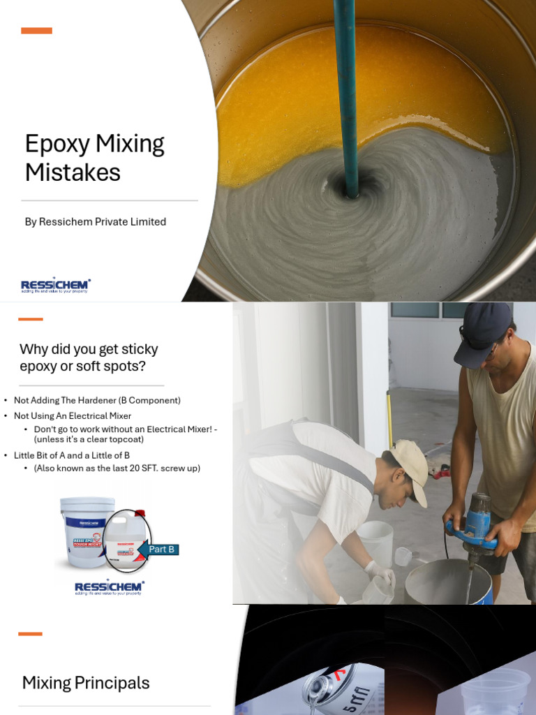 Epoxy Mixing Mistakes You Should Never Make | PDF