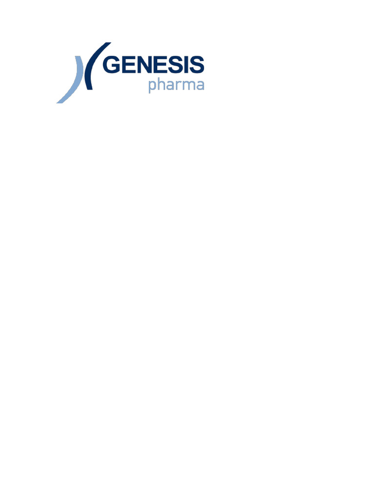 Genesis Pharma Logo | PDF
