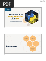 Cours d'initiation à Python PDF | PDF | Compilateur | Langage de ...
