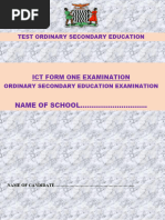 Form 1-Introduction To Ict Tools | PDF | Information And Communications ...