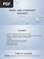ATI Module - Abuse, Aggression and Violence | PDF