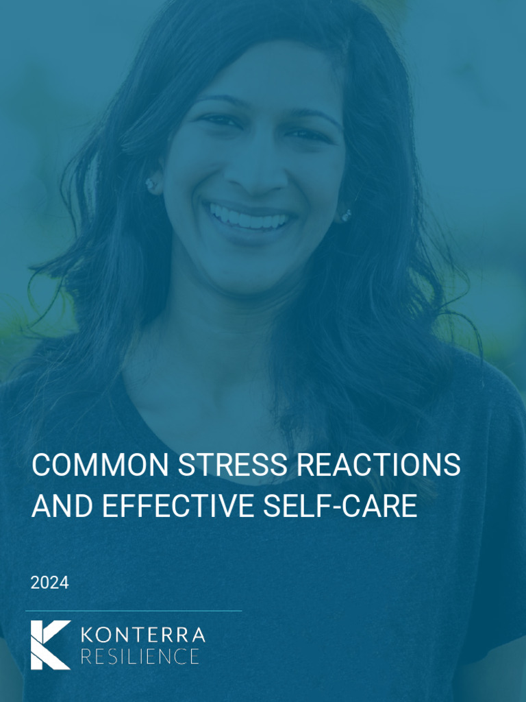 Common Stress Reactions and Effective Self Care | PDF | Stress (Biology ...