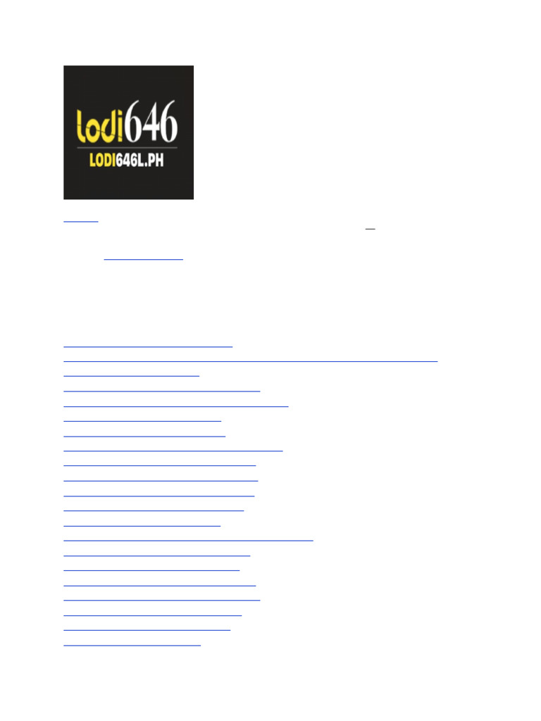Lodi 646 | PDF