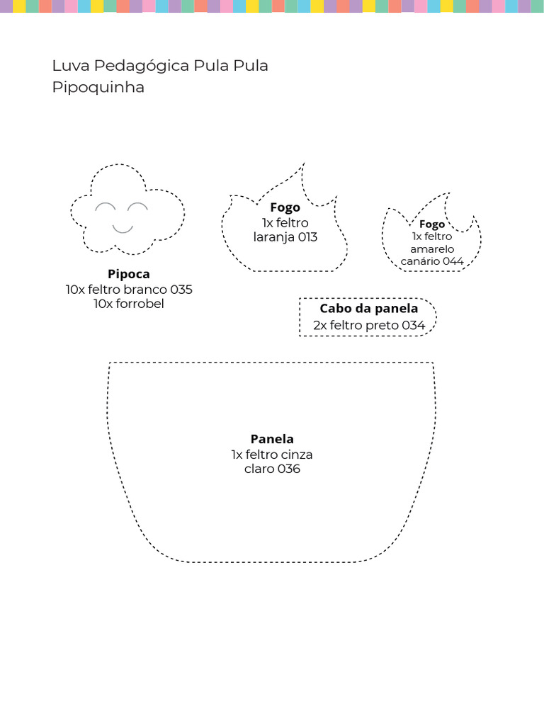Luva Pedagogica Pipoquinha | PDF