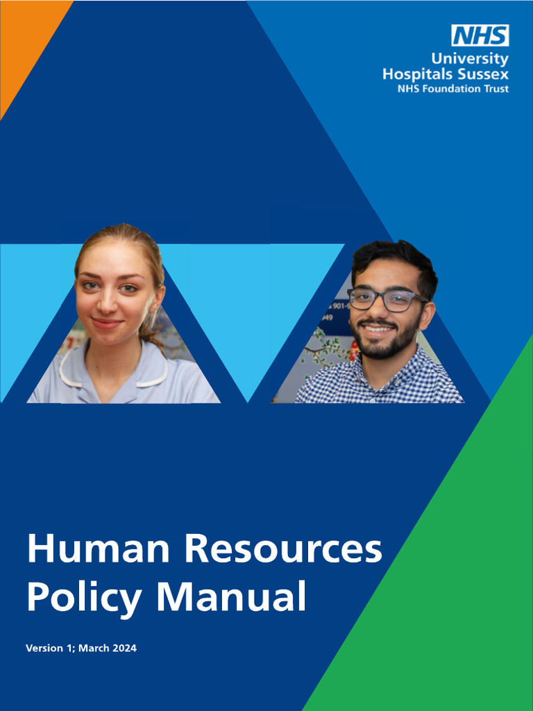 Human Resource Policy Manual March 2024 | PDF