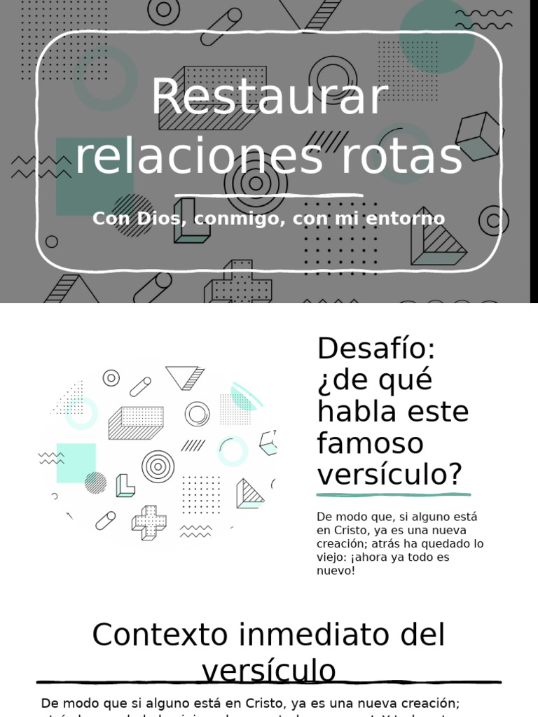 1.Relaciones Rotas | PDF