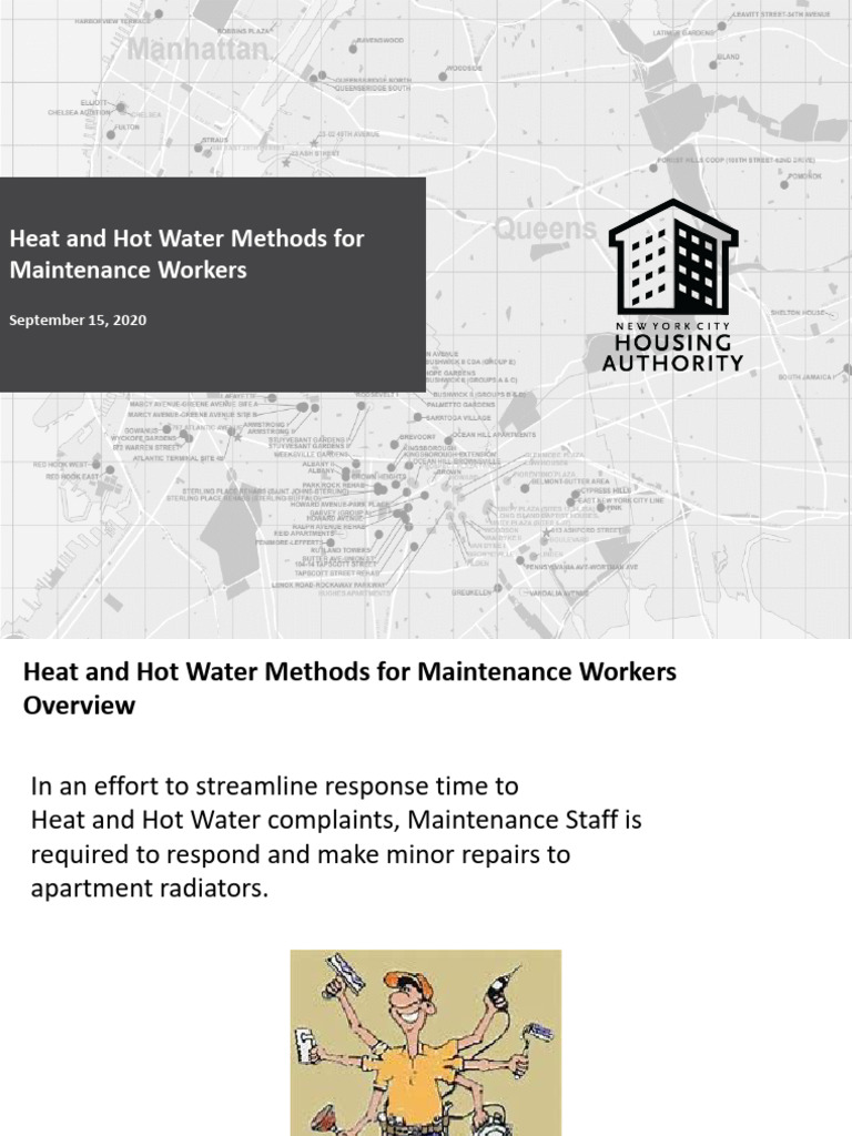 Heat and Hot Water Maintenance Guide | PDF | Water Heating | Radiator