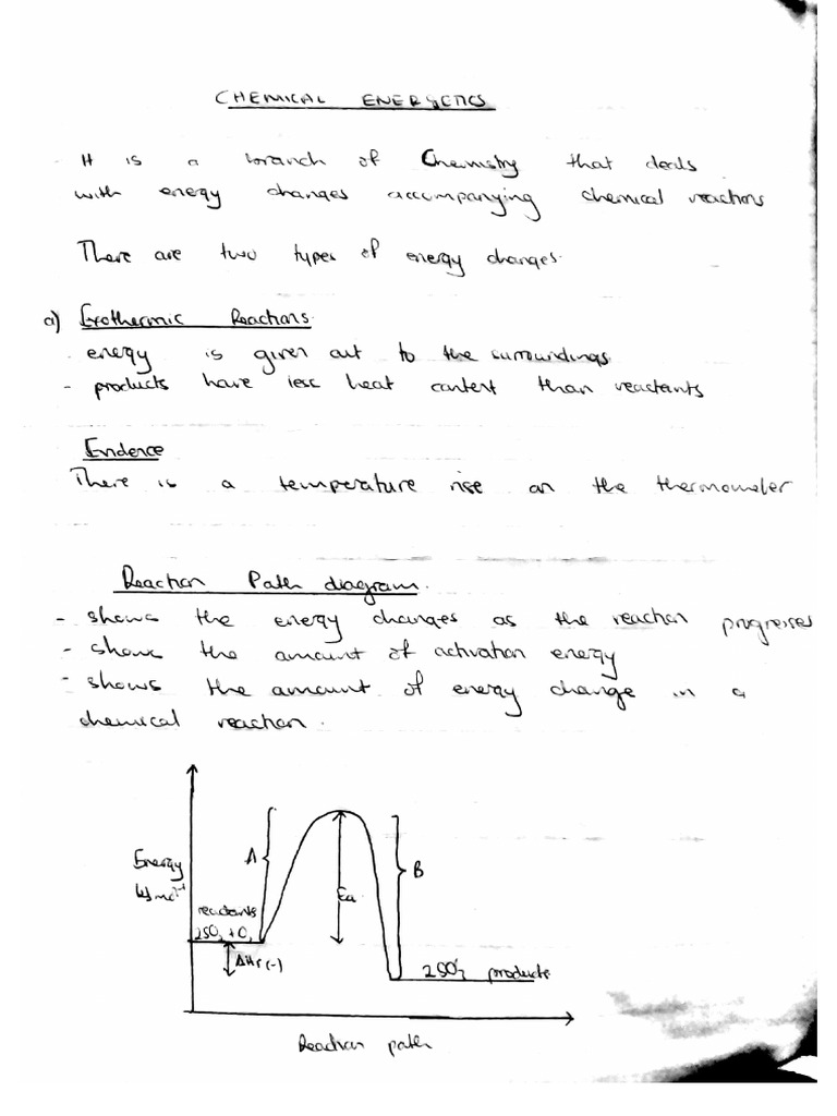 Chemical Energetics 1 | PDF