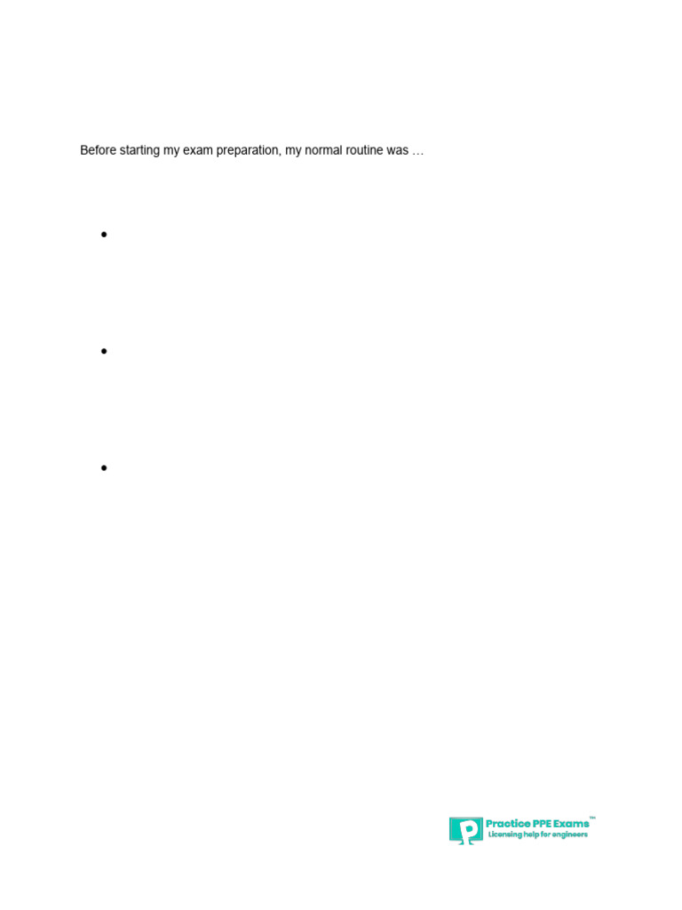 Study Routine v.0.2 NPPE | PDF | Physical Fitness | Sleep